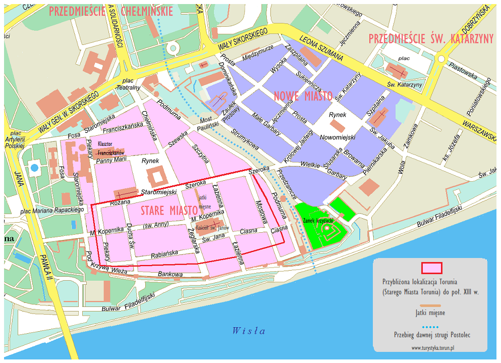 Średniowieczne ulice i place Torunia - Atrakcje Torunia - Przewodnik po ...